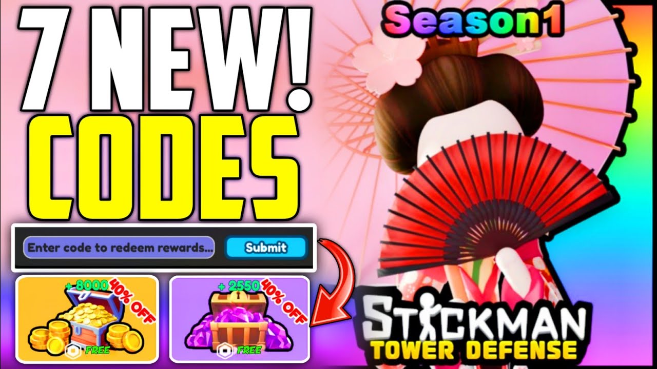 ⚠️NEW CODES⚠️STICKMAN TD CODES IN MARCH 2025 - ROBLOX STICKMAN TD BETA ...