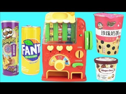 Peppa Pig Vending Machine Buys Pearl Milk, Tea, Potato Chips Can Be ...