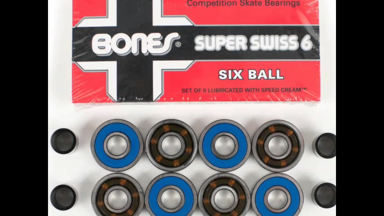 Strongest fastest bearings? Bones swiss 6 - bones wheels + bones ...