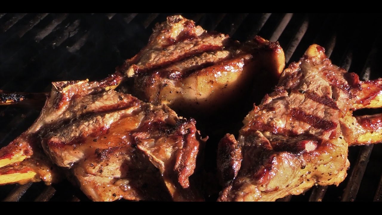 Alpaca Rib Roast Smoked on the WSM and Grilled - YouTube