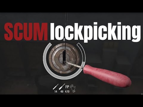 SCUM Lockpicking Tutorial - Como abrir cerraduras con ganzúa - YouTube