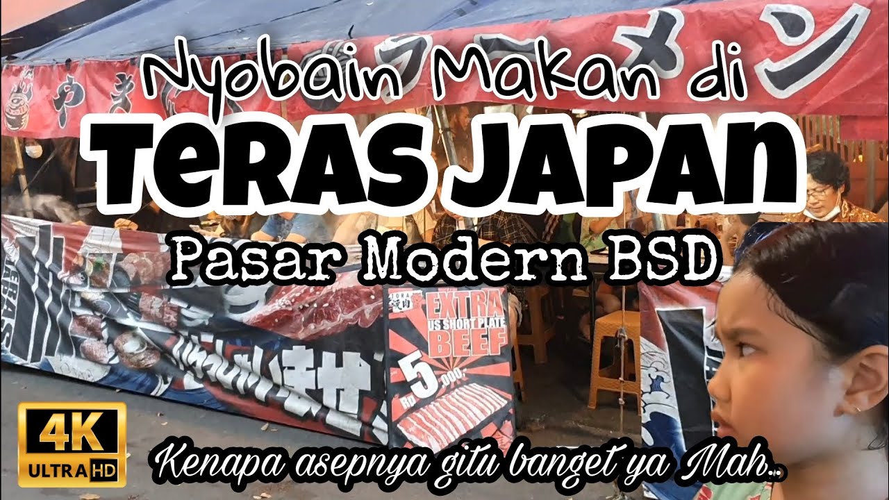Teras Japan Pasar Modern BSD | Nyobain BBQ Jepang Yang Lagi Hits - YouTube