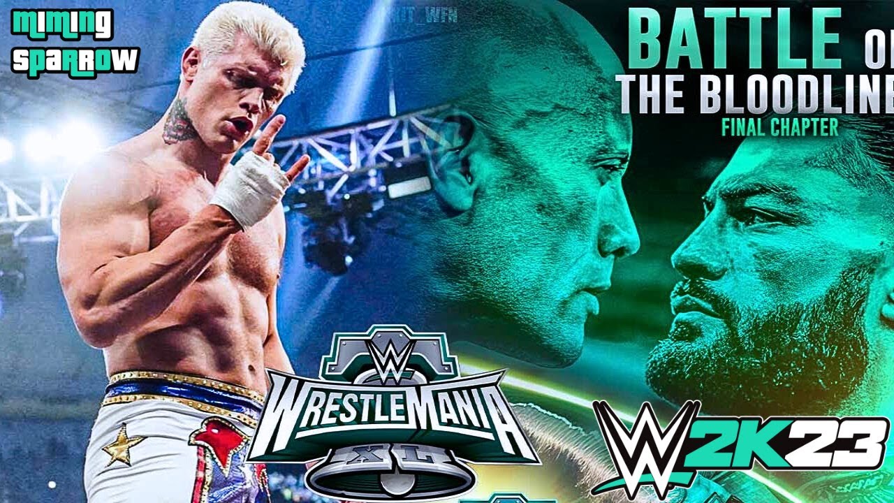 WWE WrestleMania 40 - Roman Reigns vs Cody Rhodes | WWE Special Show Ep ...