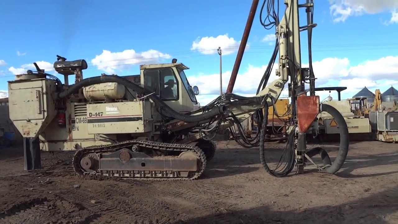 HIDROTRACK INGERSOLLRAND CM 692 - YouTube