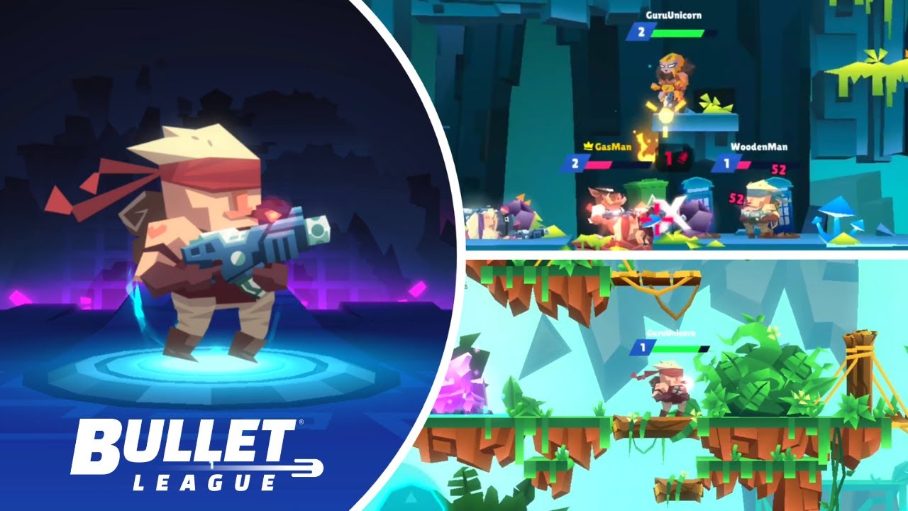 Bullet League: Battle Royale 2D Platformer – Solo Match | Gameplay #1 ...