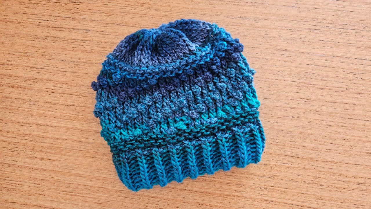Cómo tejer con telar el Gorro Bayberries (Tutorial DIY) - YouTube