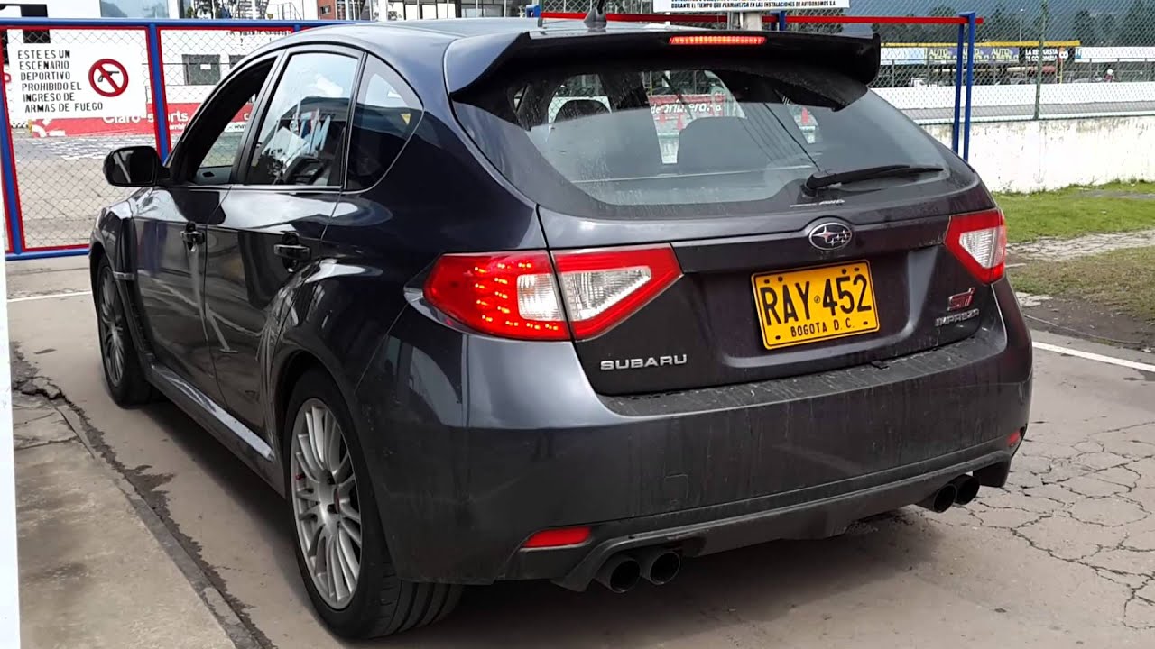 Subaru Impreza STI Time Attack nov2014 - YouTube