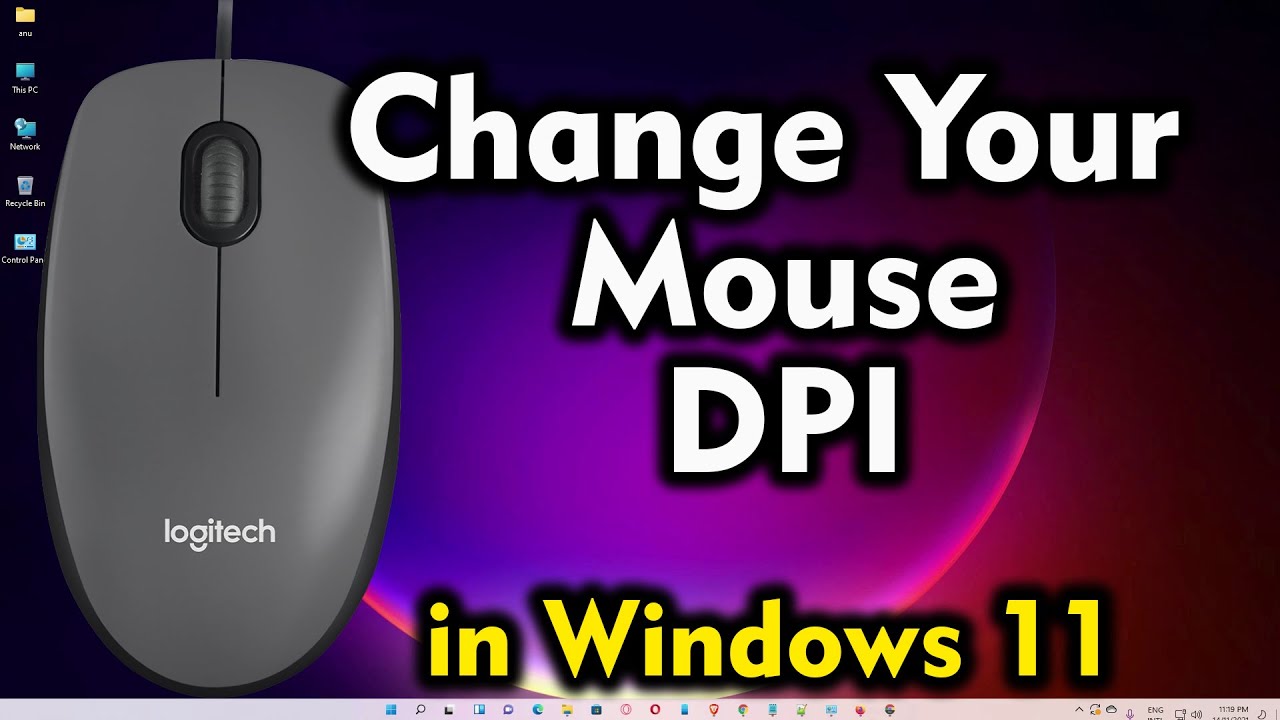 How to Change Your Mouse DPI in Windows 11 PC or Laptop - YouTube