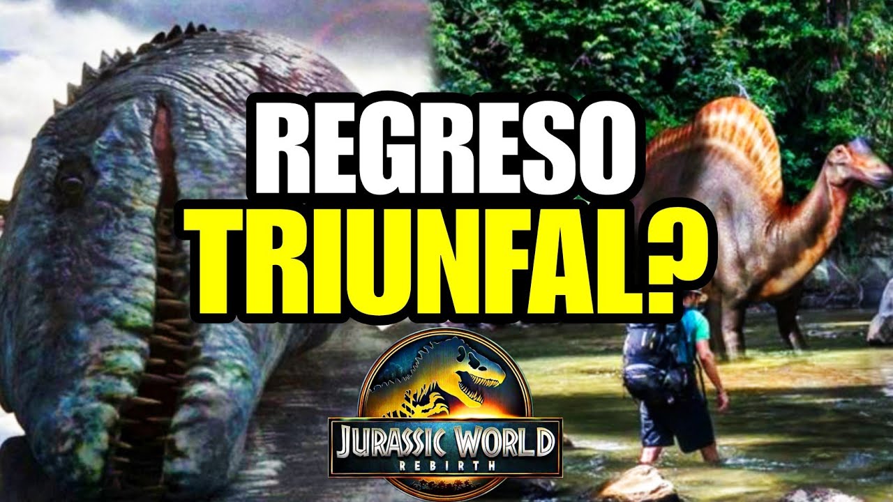 ⚠️JURASSIC WORLD REBIRTH: Ya NO HAY DINOSAURIOS | Información JURASSIC ...