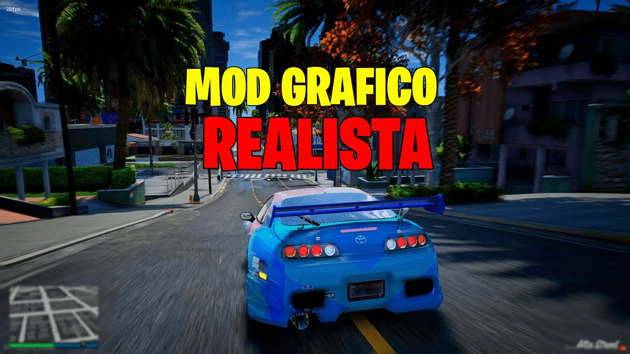 MOD GRAFICO REALISTA FIVEM / GTA5 - YouTube