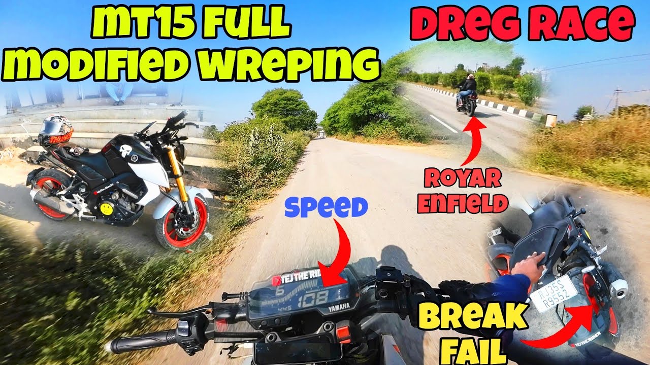 mt15 bike full modified | Udaipur Motovloging ride |apni mt15 ke break ...