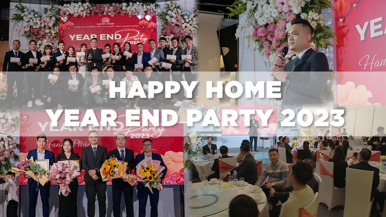 YEAR END PARTY 2023 | Happy Home Official 4K - YouTube