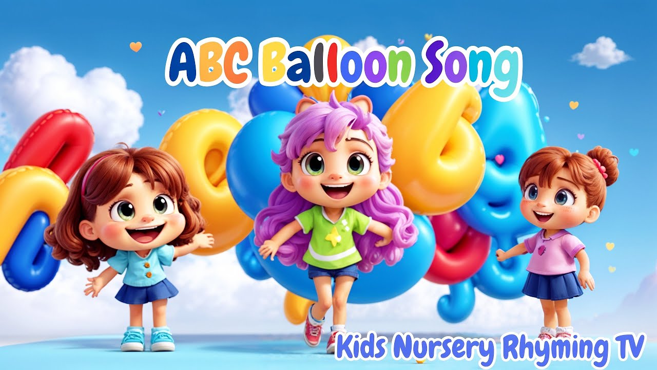 ABC Balloon Song | Kids Song | #kids #kidsvideo #nurseryrhymes # ...