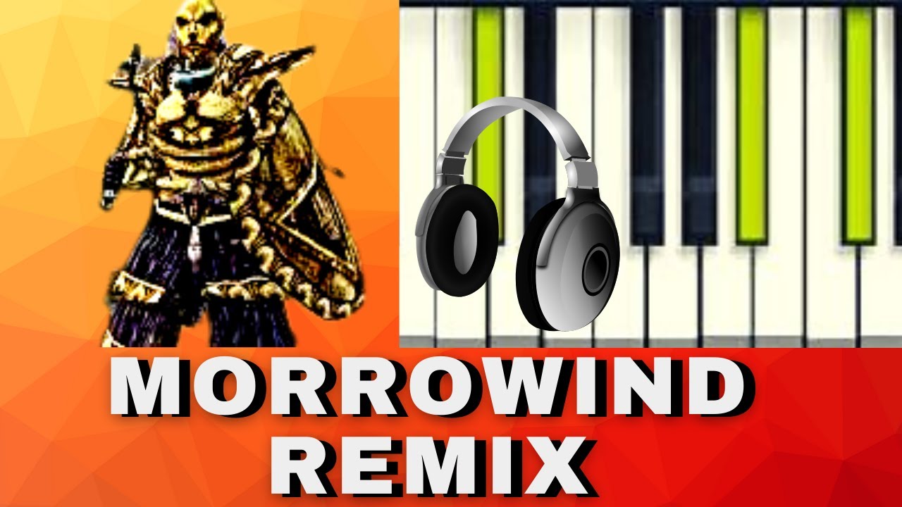 Elder Scrolls Morrowind Theme Music by me in Casio Keyboard - YouTube