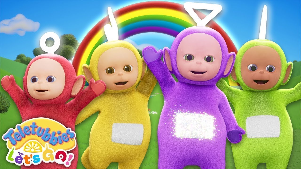 Pride | Big Rainbow! 💜💚💛 ️ | Teletubbies | Live Action Videos for Kids ...