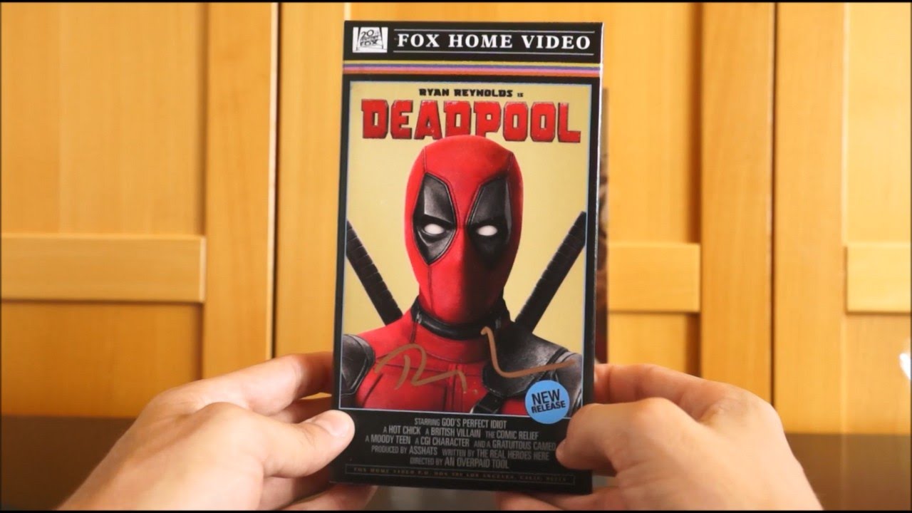 DEADPOOL (SDCC Limited Edition VHS) / Zockis Sammelsurium Nr. 123 - YouTube