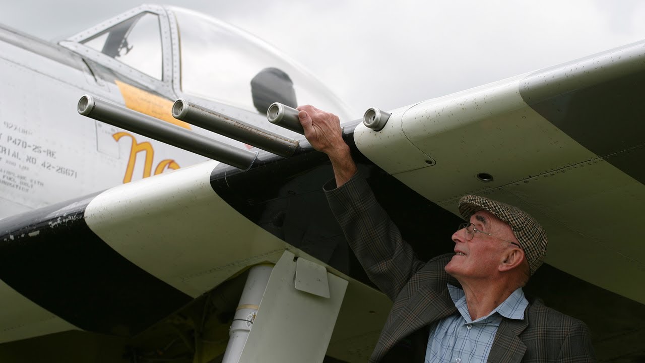 Haddiscoe RAF Veteran Fitter Armourer LAC George Ford at Duxford Flying ...