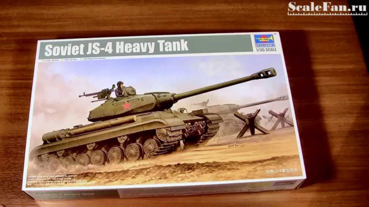 Trumpeter Soviet JS-4 Heavy Tank 1/35 scale model - YouTube