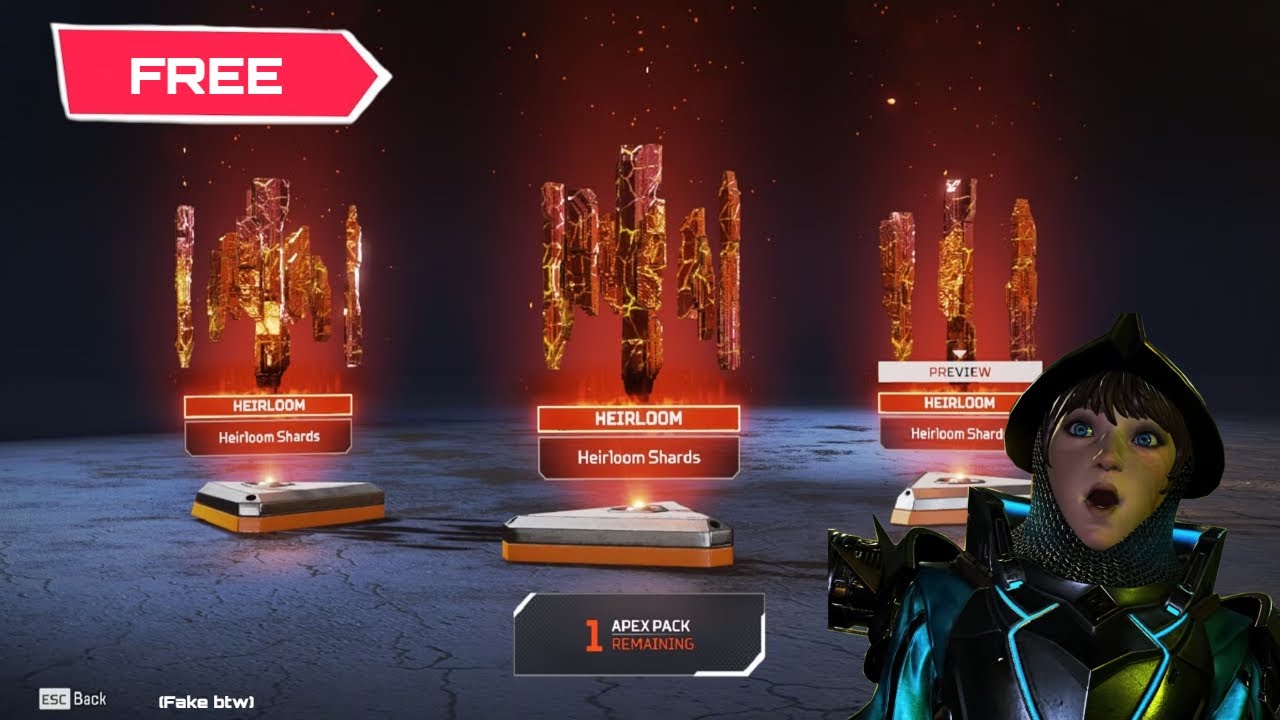 FREE Heirlooms For Apex In Season 24!!!! - YouTube