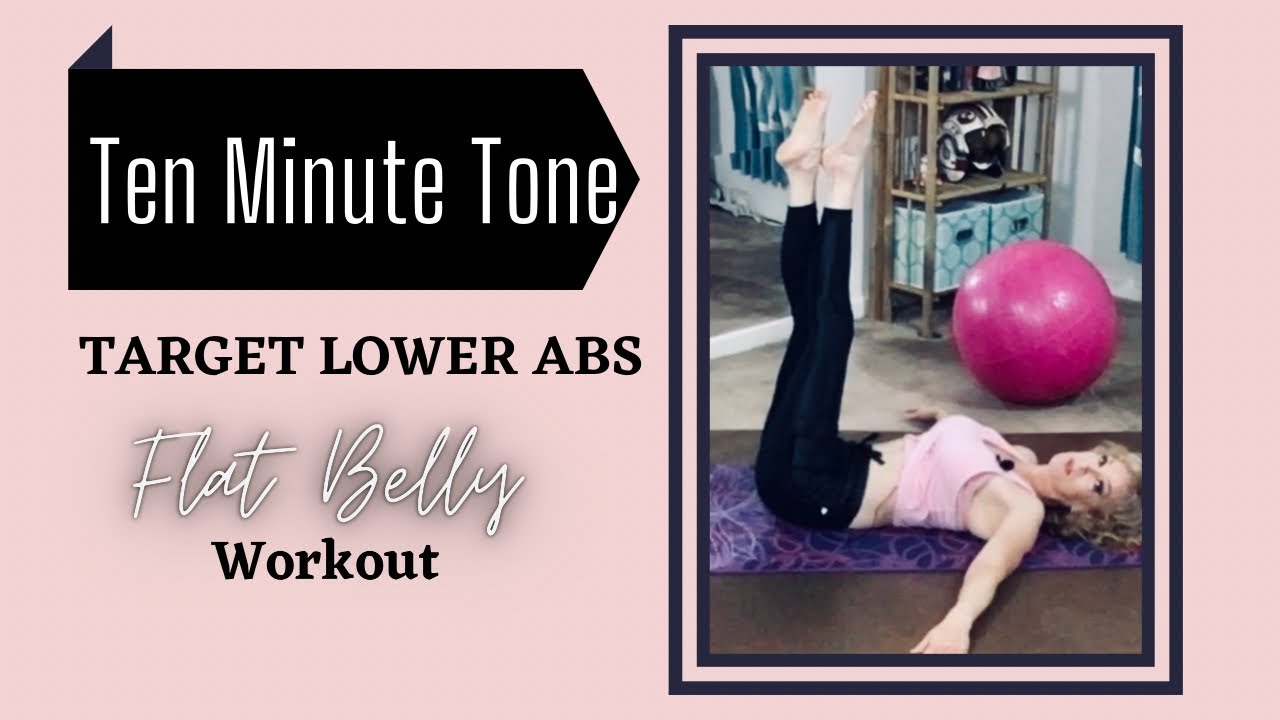 Flat Belly Workout - Target Lower Abs - YouTube