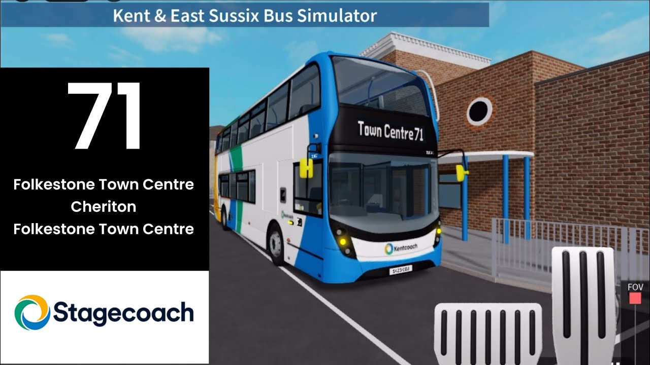 Kent And East Sussex Bus Simulator: Route 71 - YouTube