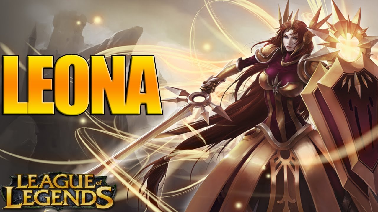 League Of Legends - Leona Gameplay - Leona Commentary - YouTube