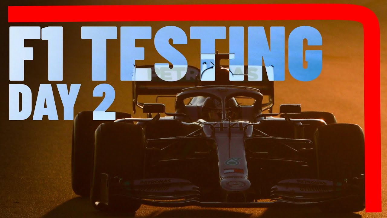 LIVE F1 Pre-Season Testing Day 2 Morning | Live Timing Tower, Media ...