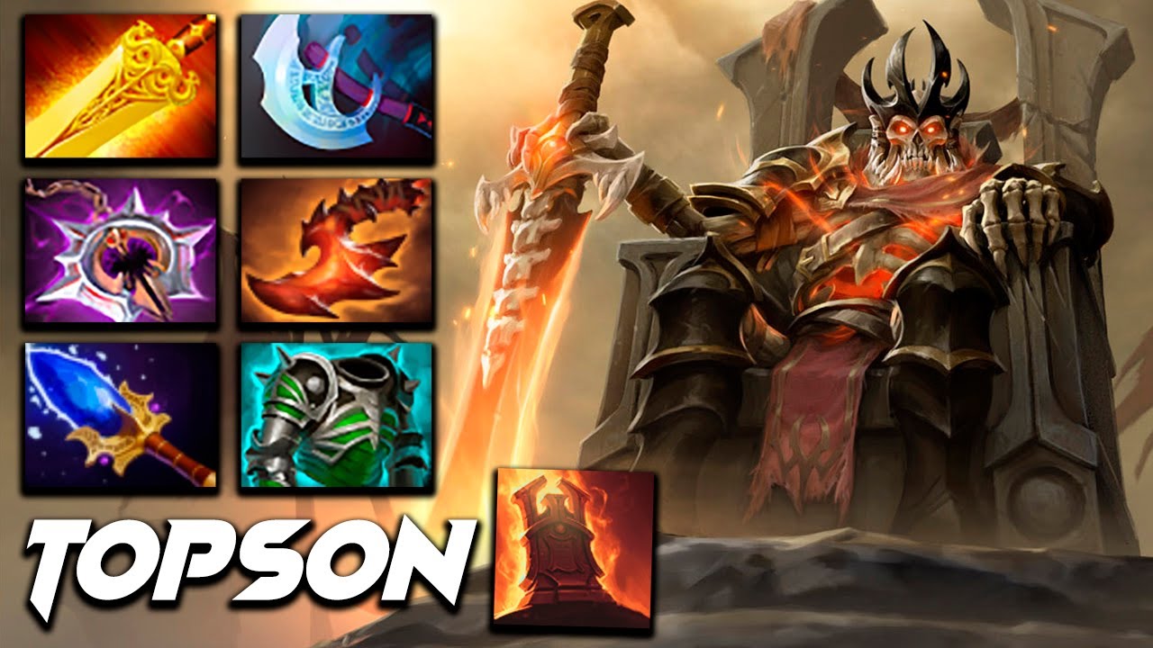 Topson Wraith King Skeleton Overlord - Dota 2 Pro Gameplay [Watch ...