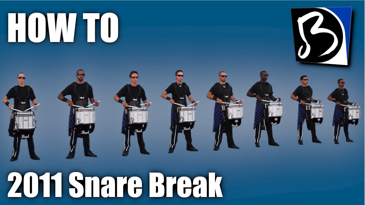 HOW TO play Blue Devils 2011 Snare Break - YouTube