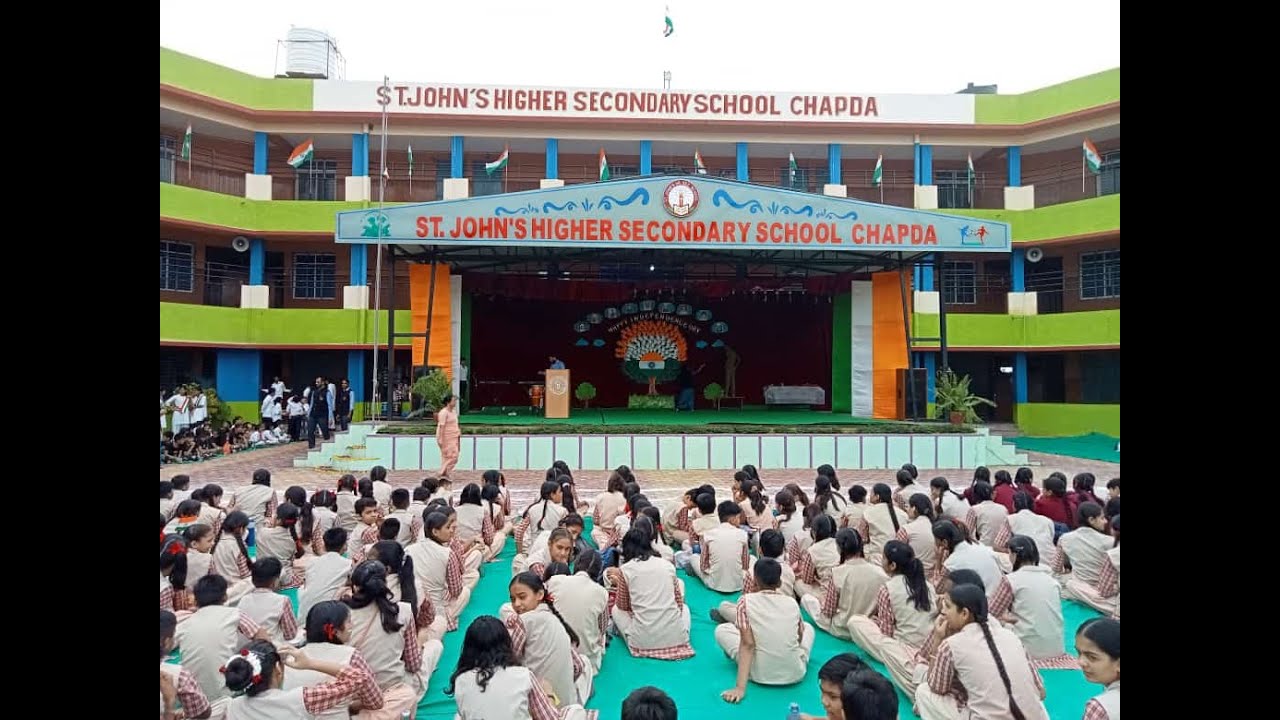78th Independence Day || ST JOHN’s school|| chapda || 2024 - YouTube