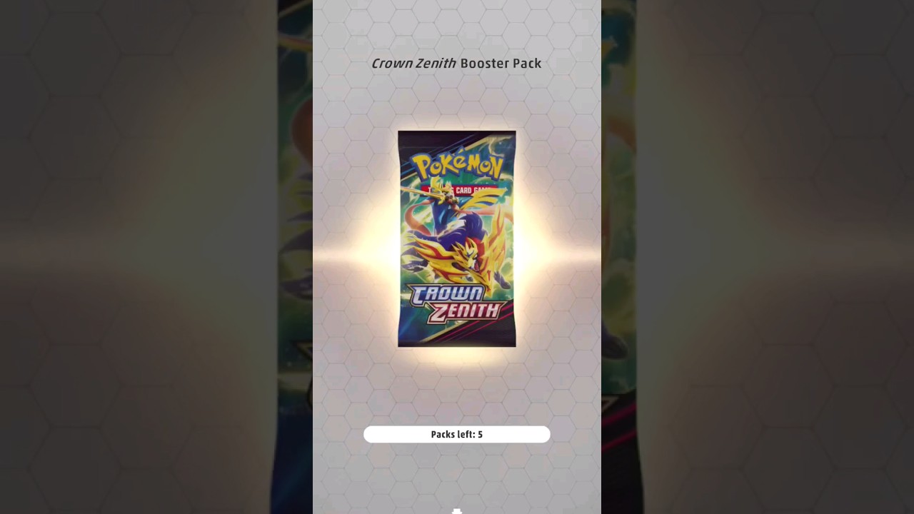 NO WAY!🔥 CHASE CARD PULLED on Pokemon TCG Live 😅 Crown Zenith Pokemon ...