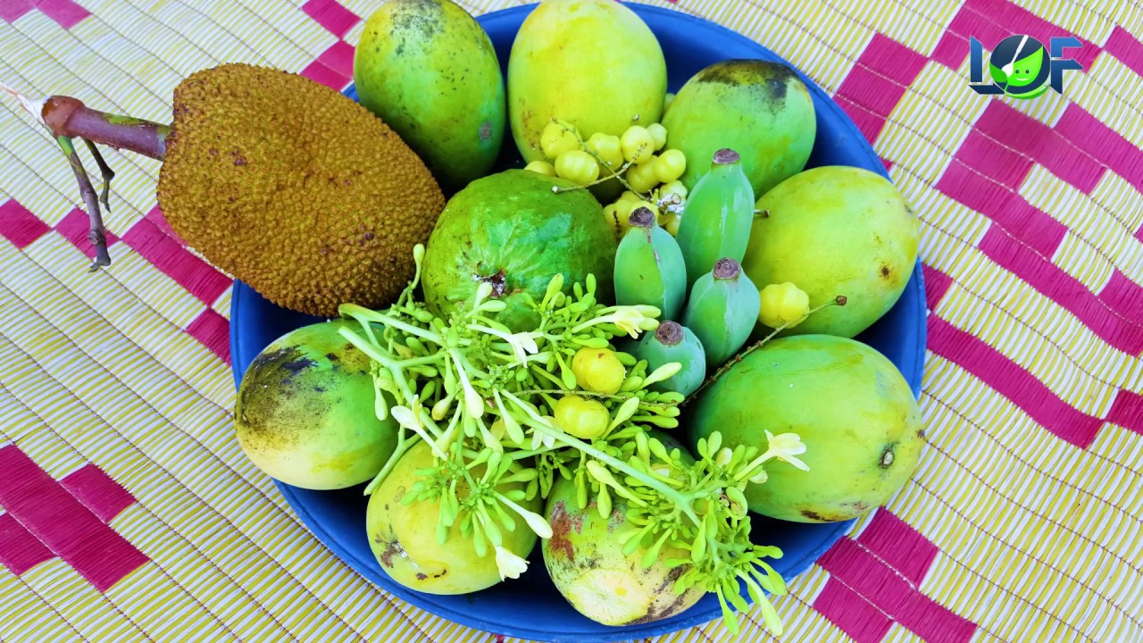 Mango Jackfruit with Khmer Brohok Sauce | Life of Natural Foods - YouTube