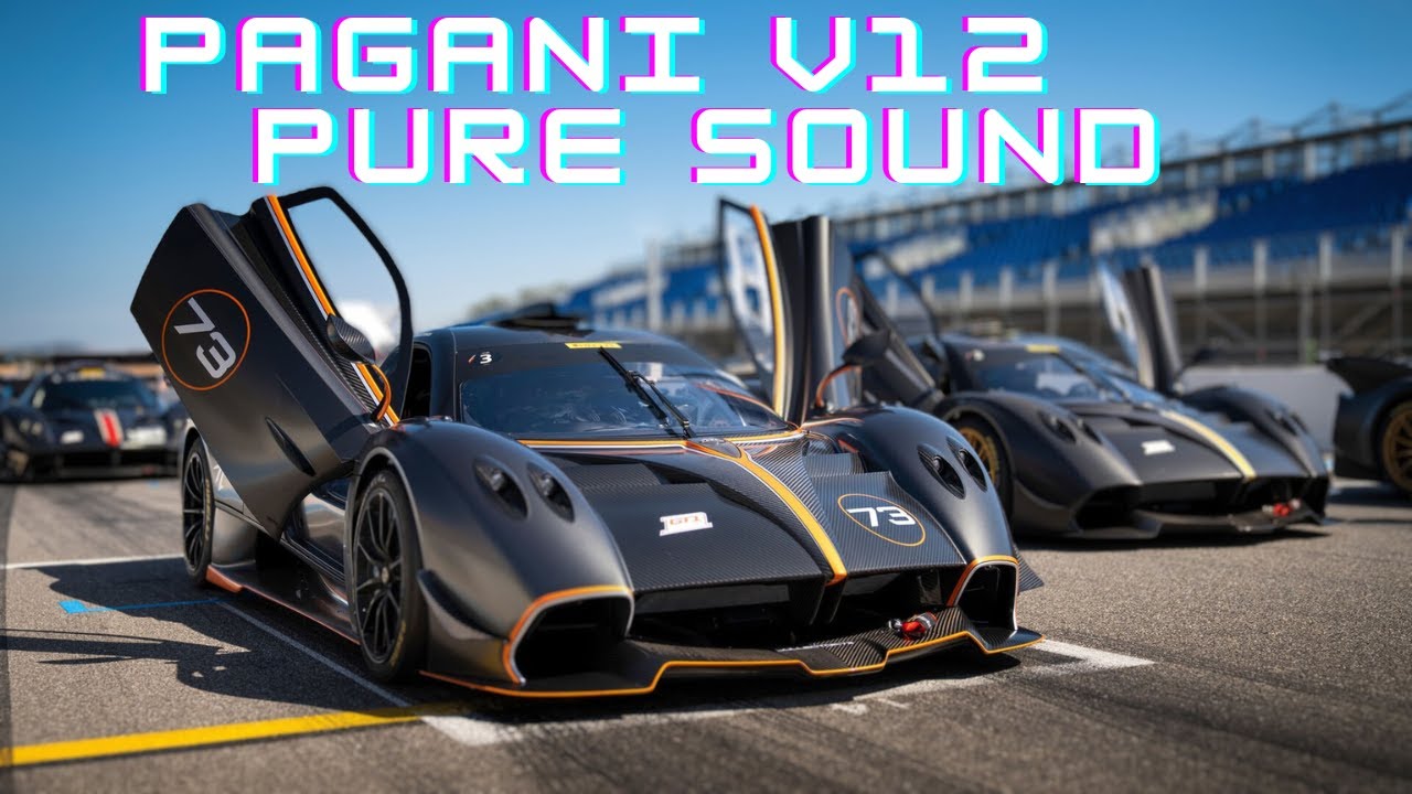 PAGANI HUAYRA R PURE BRUTAL V12 SOUND AND ACCELERATION - YouTube