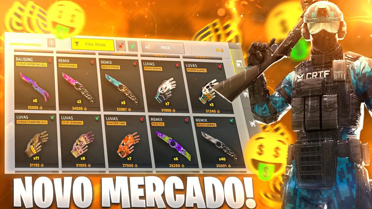 Critical Ops - A MELHOR ATUALIZAÇÃO com NOVO MERCADO DE SKINS !! 1.46 ...