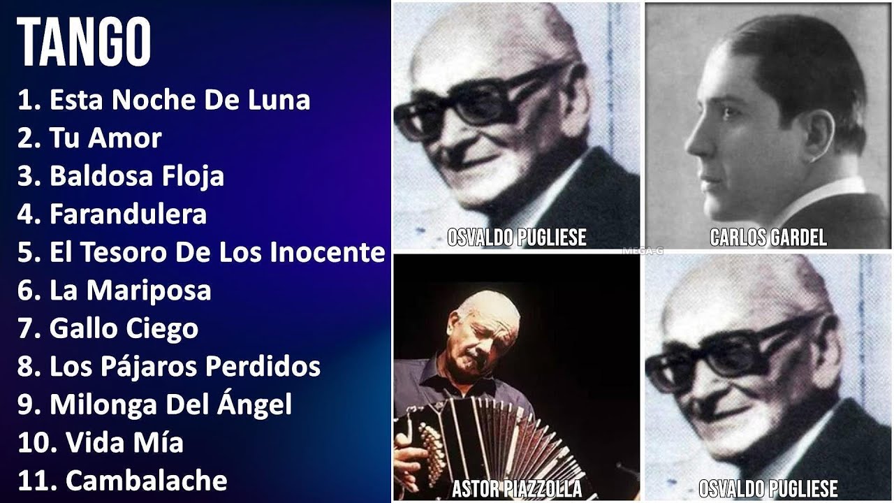 Tango ~ Nuevos Mix 2024 ~ Grandes Canciones - YouTube