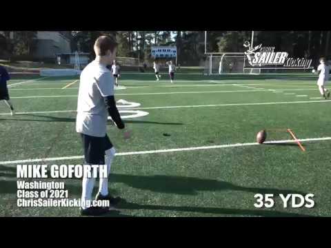 Mike Goforth - Kicker/Punter - YouTube