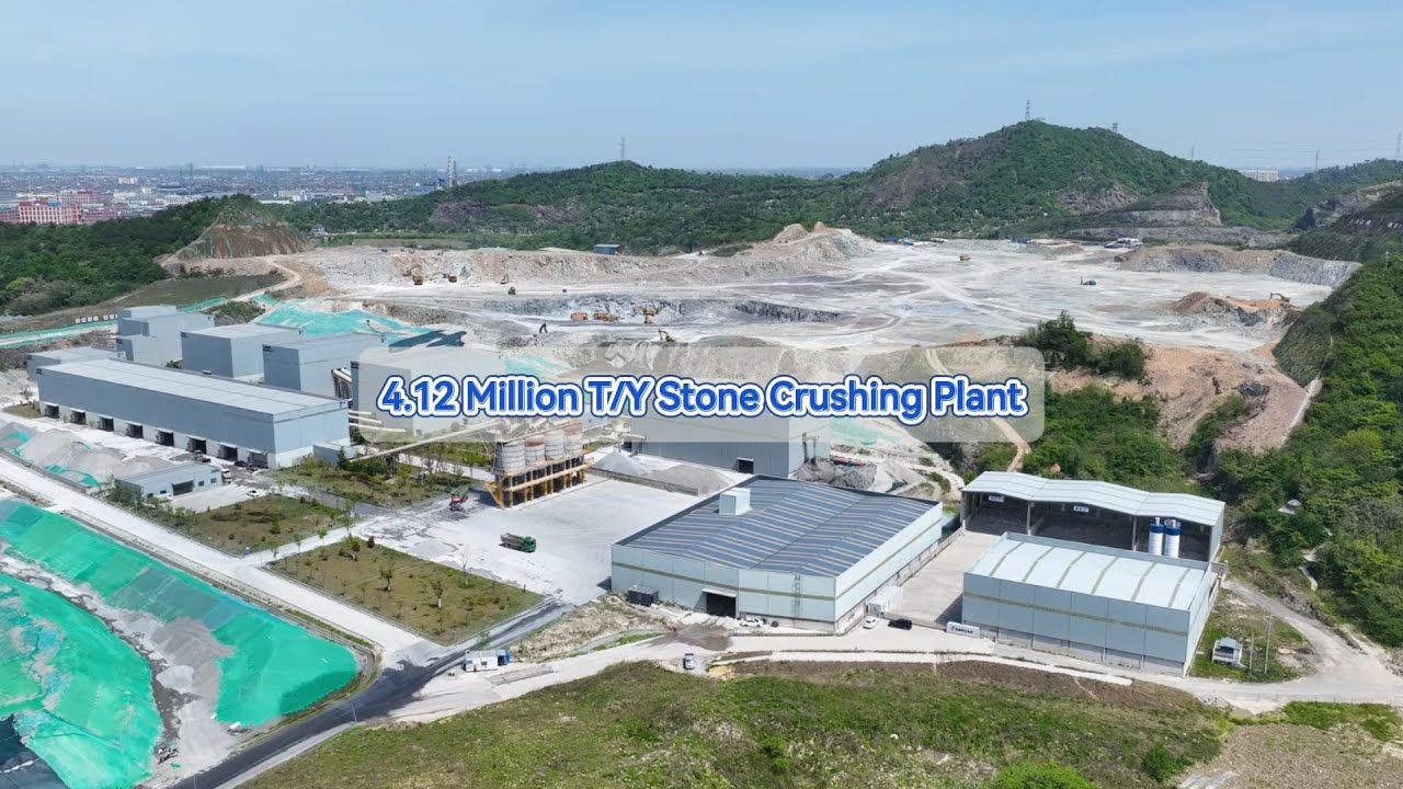 The 4.12 Mt/y stone crushing plant designed by SBM has stable ...