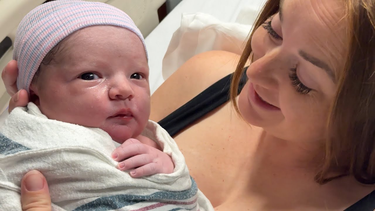 BABY 4 is HERE!!!! Jenny gives birth to our Son and a new little brother for Adley Niko & Navey ...