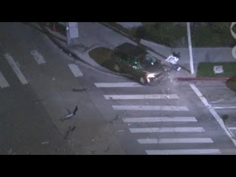 Police Chase Almost Hits News Cameraman 2-28-18 - YouTube
