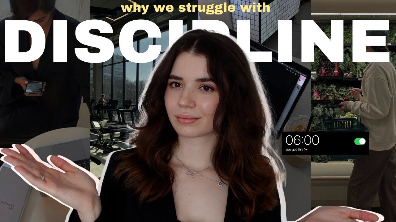 you're NOT lazy, you lack DISCIPLINE | mindset shifts, soft discipline ...