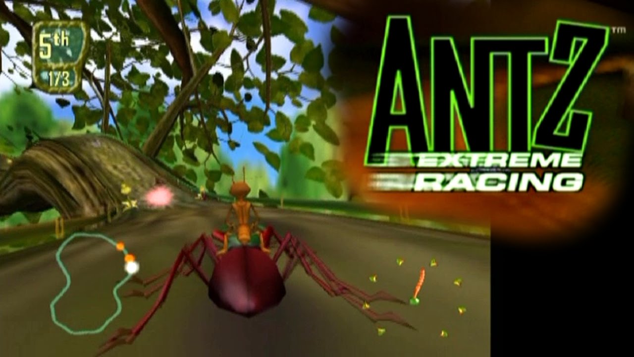 Antz Extreme Racing ... (PS2) Gameplay - YouTube
