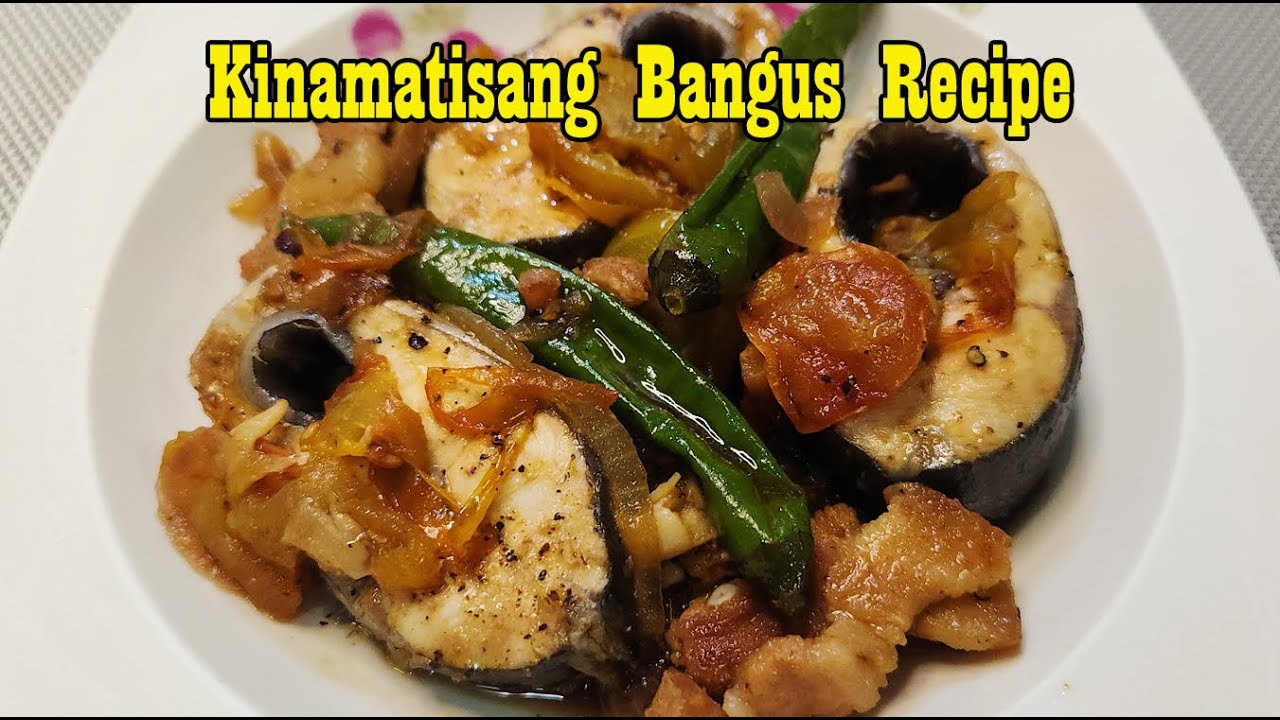 Napakasarap na Kinamatisang Bangus Recipe | How To Cook Bangus | Easy ...