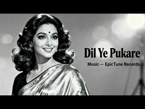 Dil Ye Pukare | Old Hindi Romantic Song | Heart Touching 60s-70s Vibe Love Song