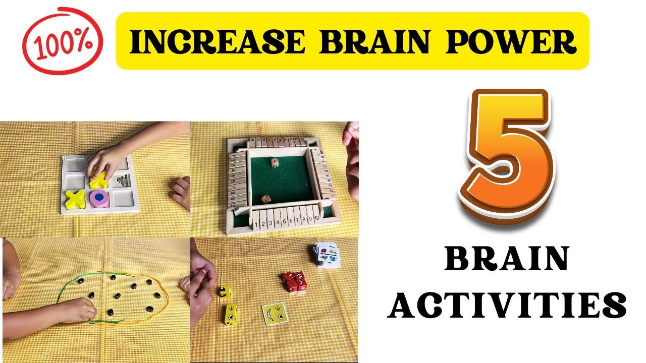 5 Brain Gym Activities For Kids | Wooden Games (Part-1) - YouTube