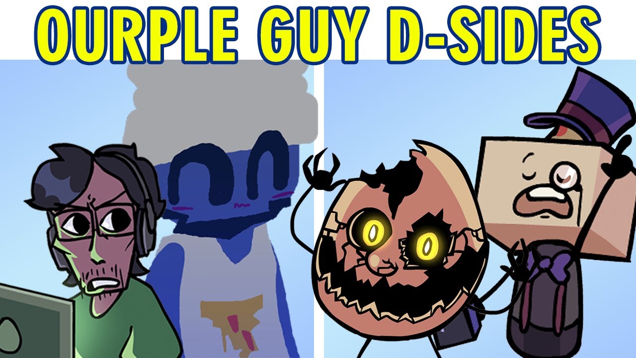 Friday Night Funkin VS VS Vloo Guy x Ourple Guy D-SIDES x YouTubers and ...