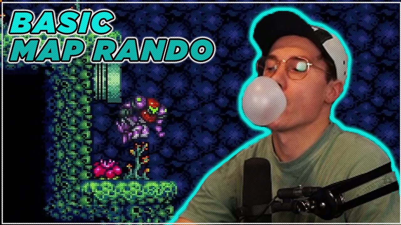 Basic Challenge Map Rando v2 | Super Metroid - YouTube