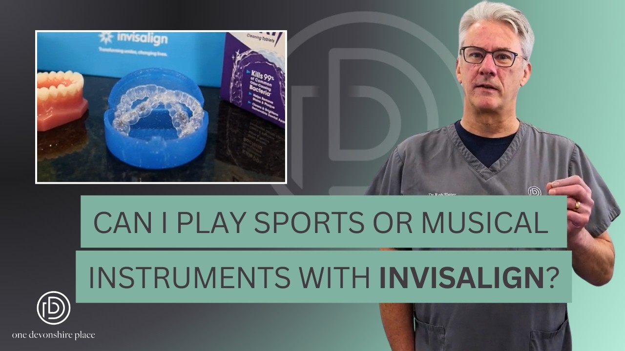 Can I play sports or musical instruments with Invisalign? - YouTube