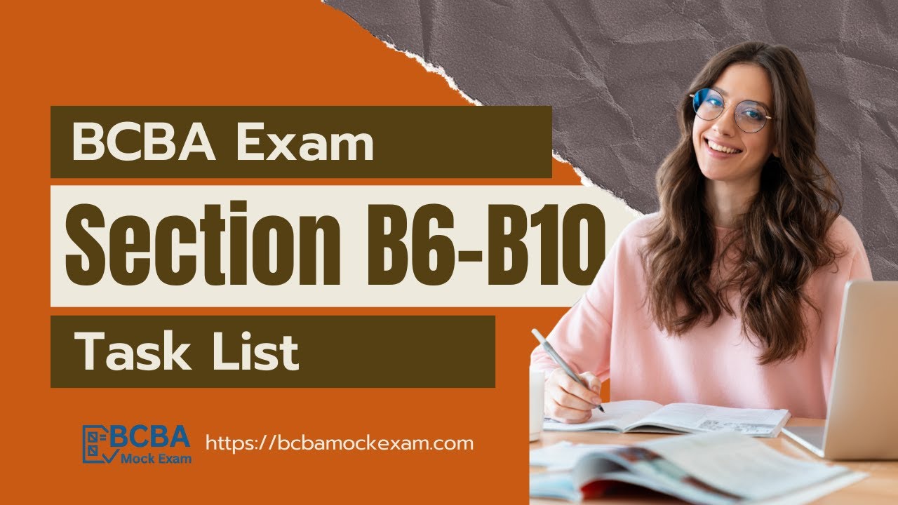 BCBA® Section B (B.6–B.10) | 6th ed. Punishment, Reinforcement ...
