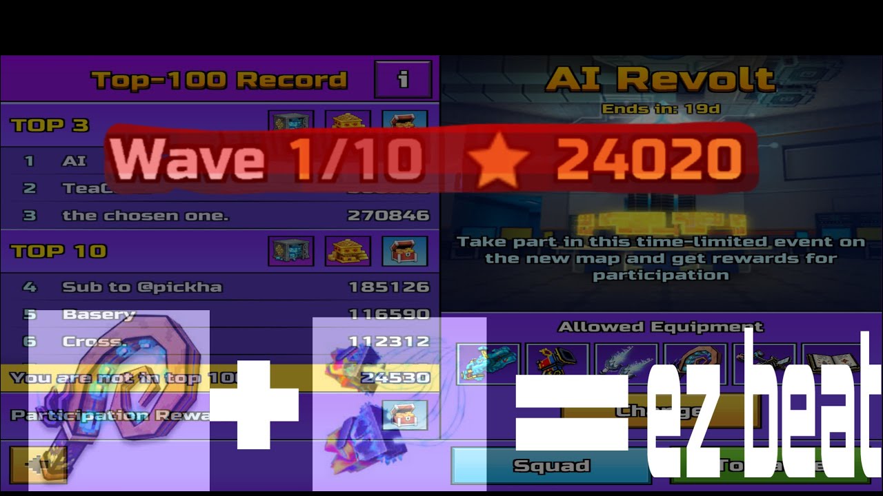 how to actually win Ai revolt event | pg3d #pg3d - YouTube