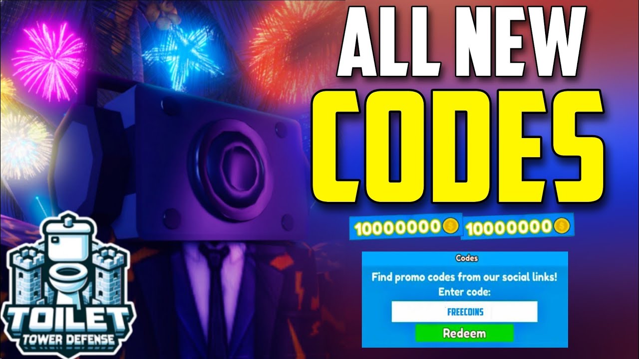 *NEW* ALL WORKING EP-69 PART 1 CODES FOR TOILET TOWER DEFENSE! ROBLOX ...